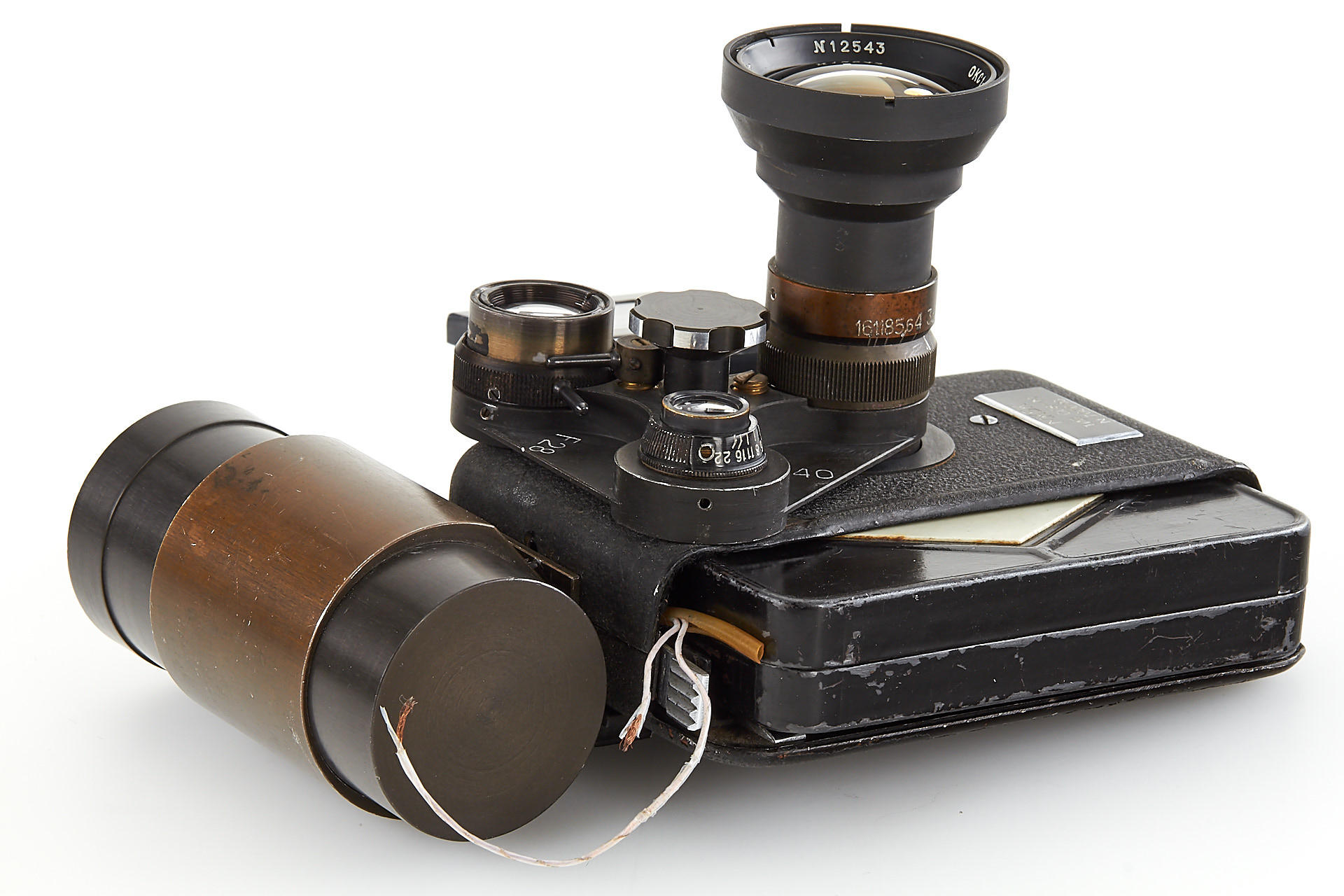 SOVIET OSA MKBK Type C08-M 16mm Spy KGB Camera w.3 Lenses unique EUR 9. ...